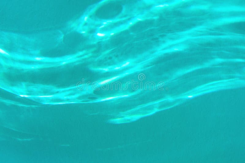 Blue Colored Abstract Background with Light and Shadows Caustic Effect ...