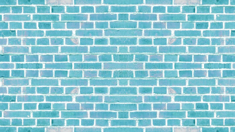 Blue Colored Abstract Colorful Damaged Rustic Brick Wall Brickwork ...