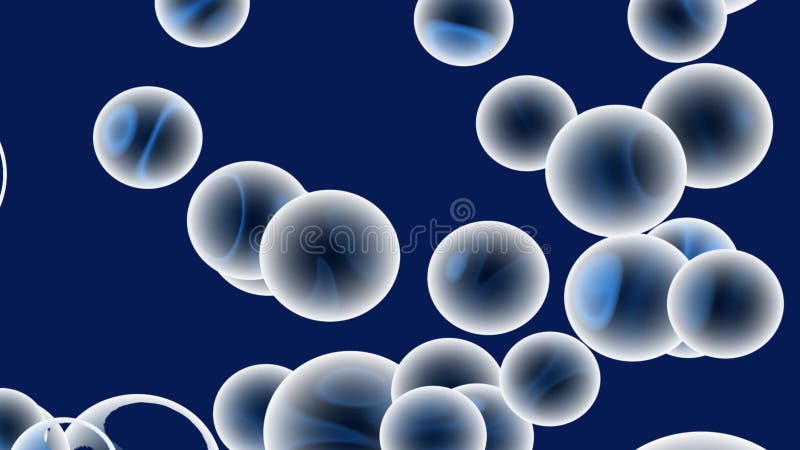 Blue Colored Bubble Background Animation, Seamless, Loopable, 4k UHD ...