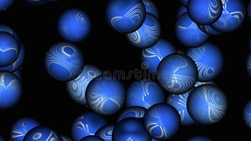 Blue Colored Bubble Background Animation, Seamless, Loopable, 4k UHD ...