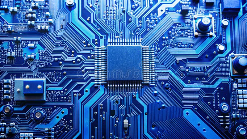 Colored Electronic Circuit Board Stock Illustrations – 527 Colored ...