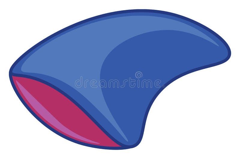 The Cartoon Fin of a Shark Vector or Color Illustration Stock Vector ...
