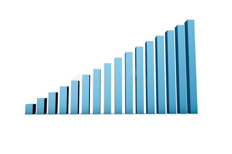 Growth Graph Chart stock illustration. Illustration of abstract - 29230398