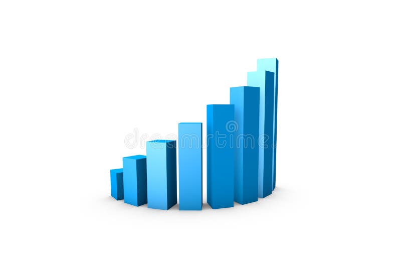 Growth Graph Chart stock illustration. Illustration of creative - 29230391