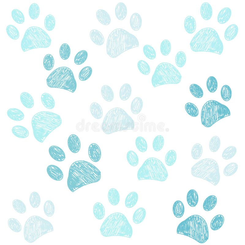 Paw Print Background Stock Illustrations – 15,854 Paw Print Background ...