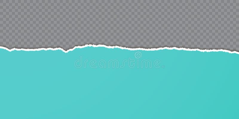 Realistic Empty Torn Paper. Vector Design Template. Stock Vector ...