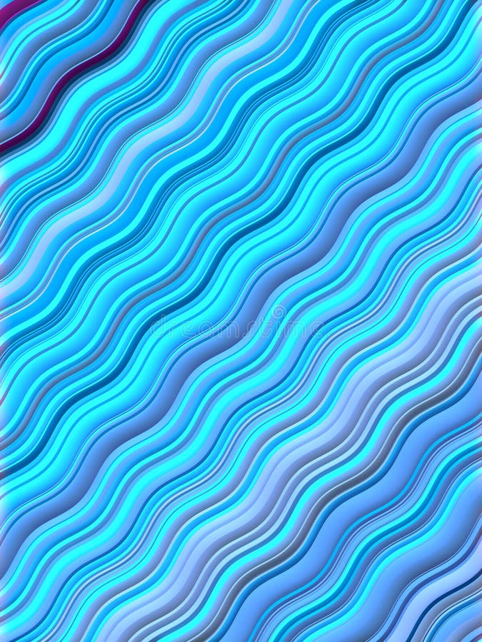 Blue Colored Wavy Background. Dynamic Effect. Design Template. Modern ...