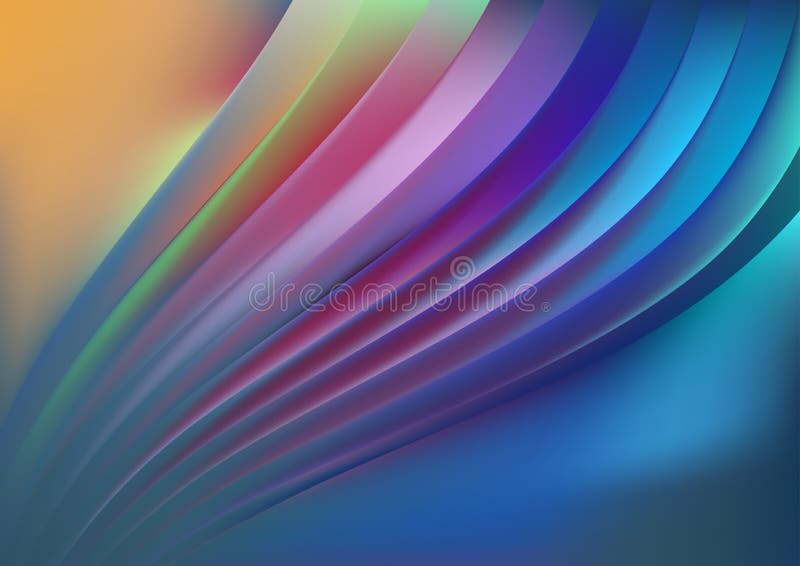 Blue Colorfulness Multicolor Background Vector Illustration Design ...
