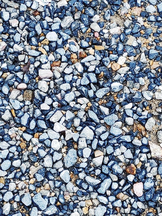 Blue colour rock stock photo. Image of gravel, asphalt - 192948258