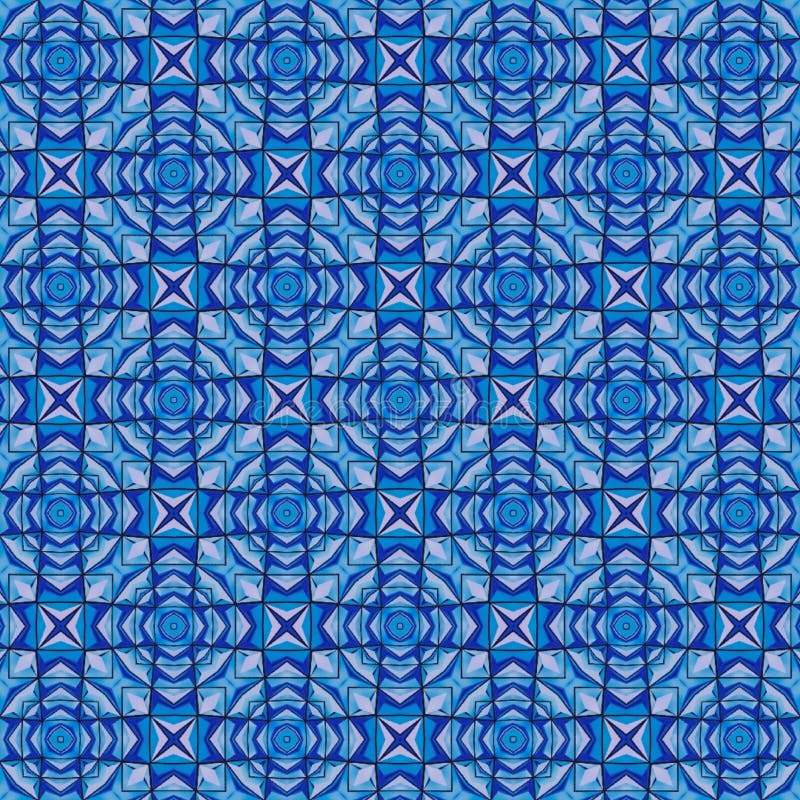 Blue Colour Themed Beautiful Seamless Repeating Pattern Surface Design ...