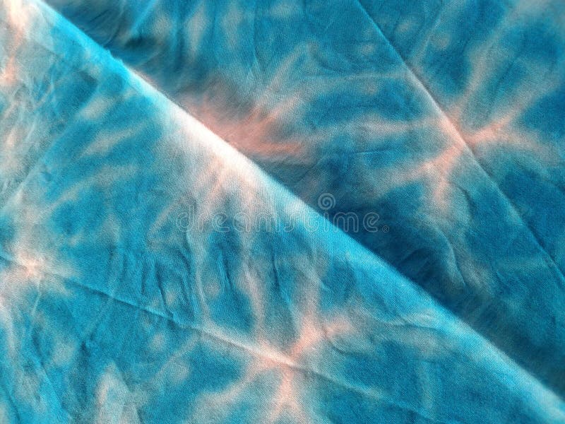 Blue Colour Tie Die Background Stock Photo - Image of tradisional ...