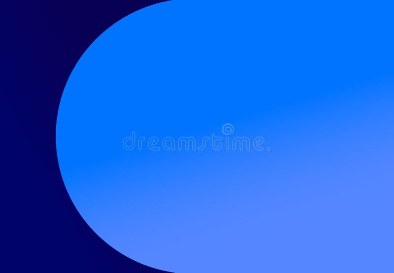 Blue Combination of Rounded Background Stock Illustration ...
