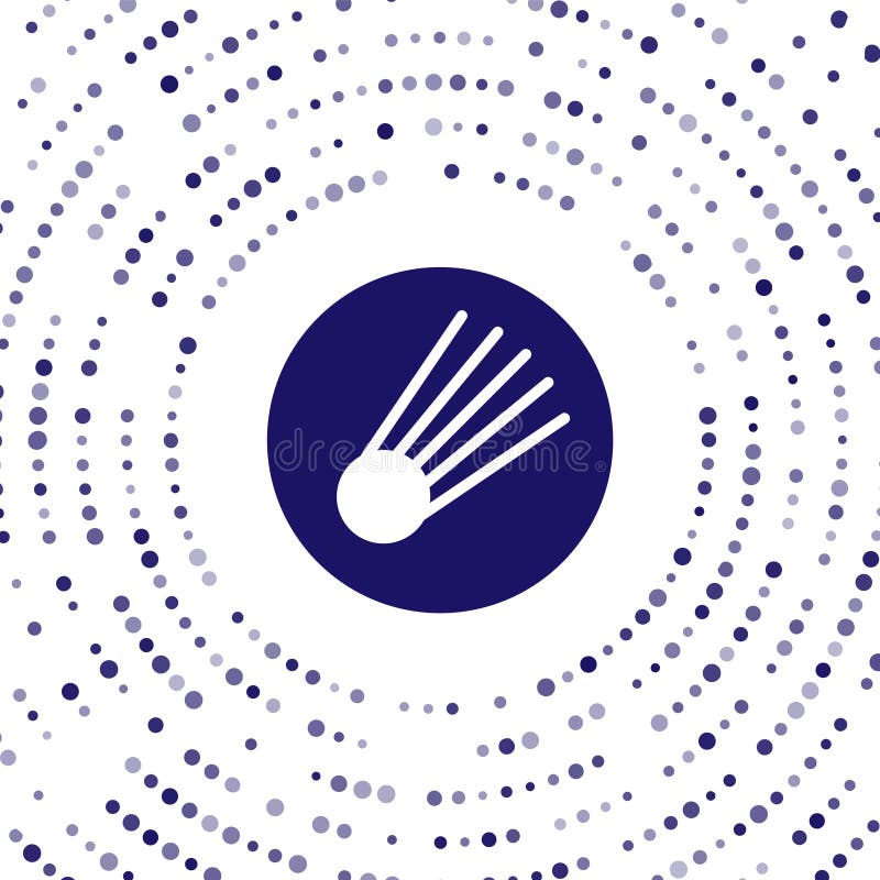 Blue Comet Wallpaper. Space Illustration. Comet Background Stock ...