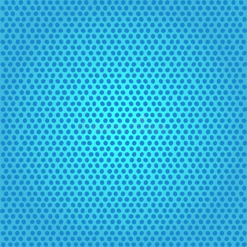 Blue Comic Background with Dots Stock Vector - Illustration of ...