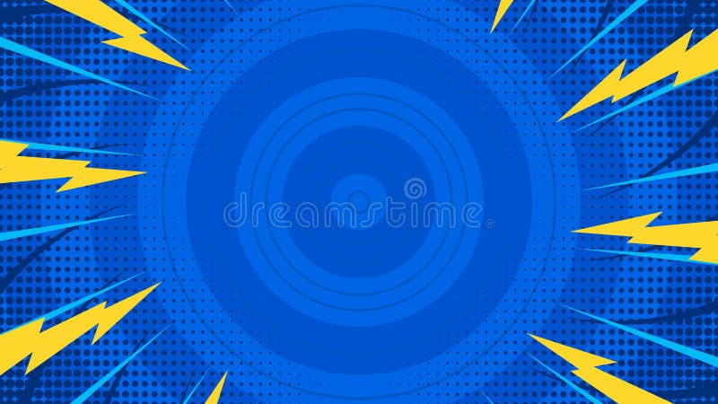 Blue Comic Book Background Vintage Pop Art Superhero Background for ...