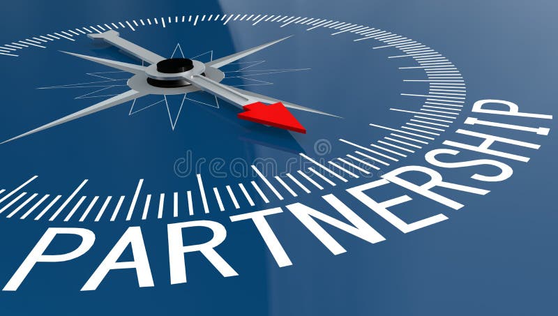 Blue Compass with Risk Assessment Word Stock Illustration ...