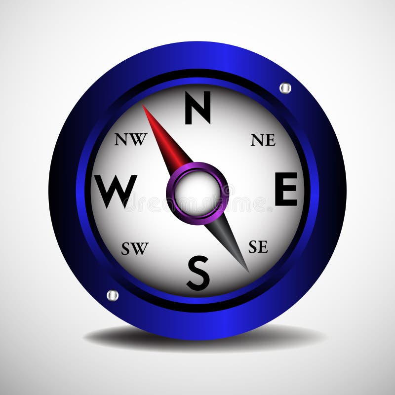 Compass set stock vector. Illustration of arrow, geography - 30758991