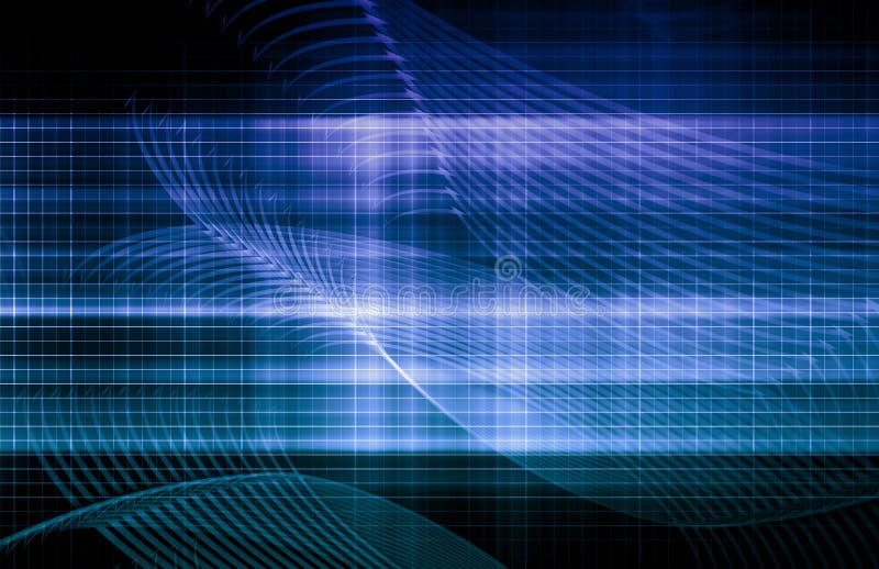 Blue computer background stock vector. Illustration of effect - 15039080