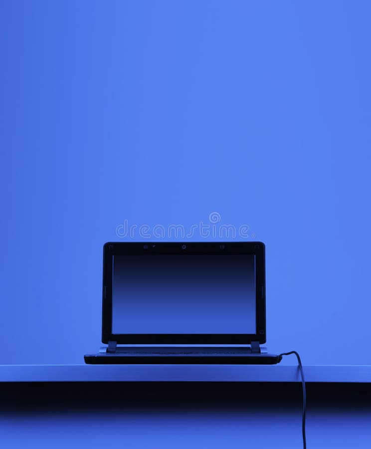 Blue Computer Background stock photo. Image of internet - 22972716