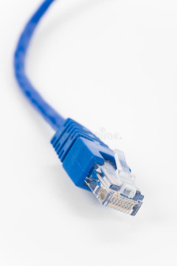 Red Ethernet Cable stock image. Image of internet, connector - 2827111