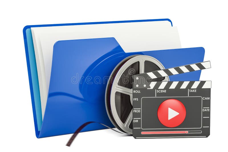 3d movie folder icon png - darelologs