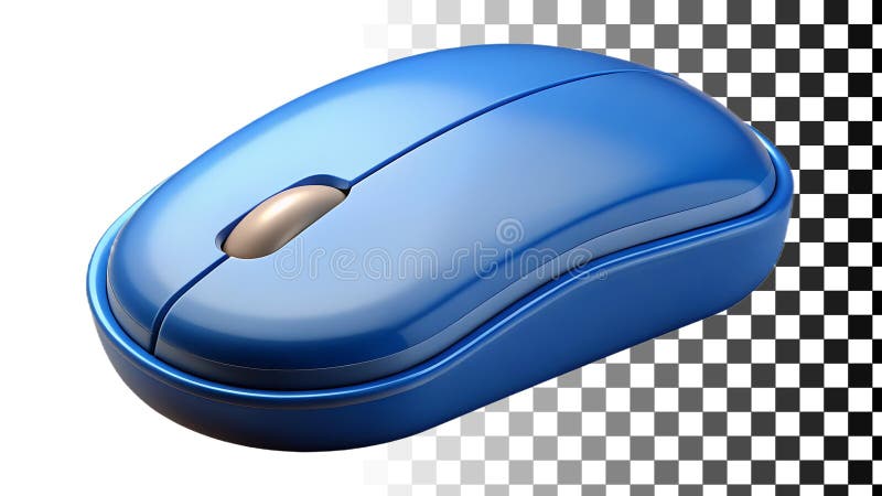 Blue Computer Mouse, PC Mouse, Input Device, and Computer Accessory Png ...