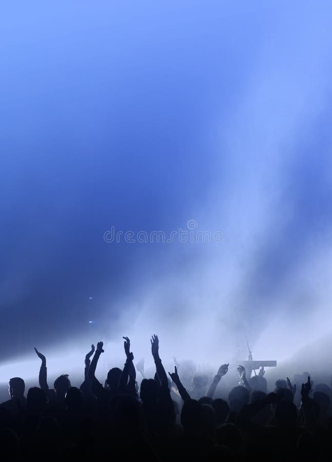 Blue concert stock photo. Image of live, party, perform - 5430668