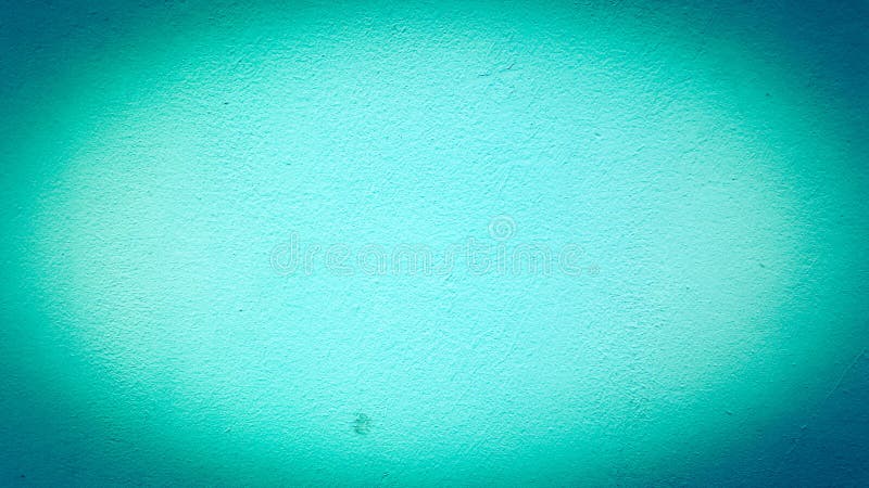 Blue Concrete Background, Oval Gradient, on the Wall Surface of the ...