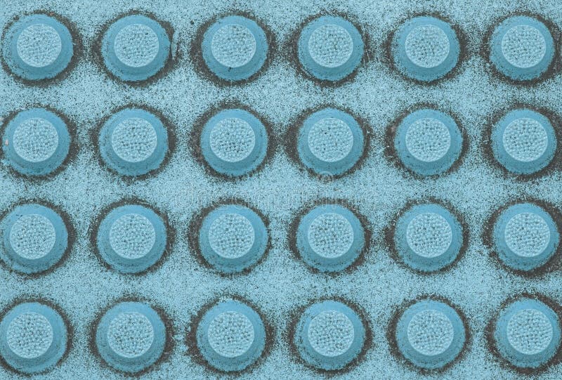 Blue Concrete with Raised Circles Pattern Texture Stock Photo - Image ...