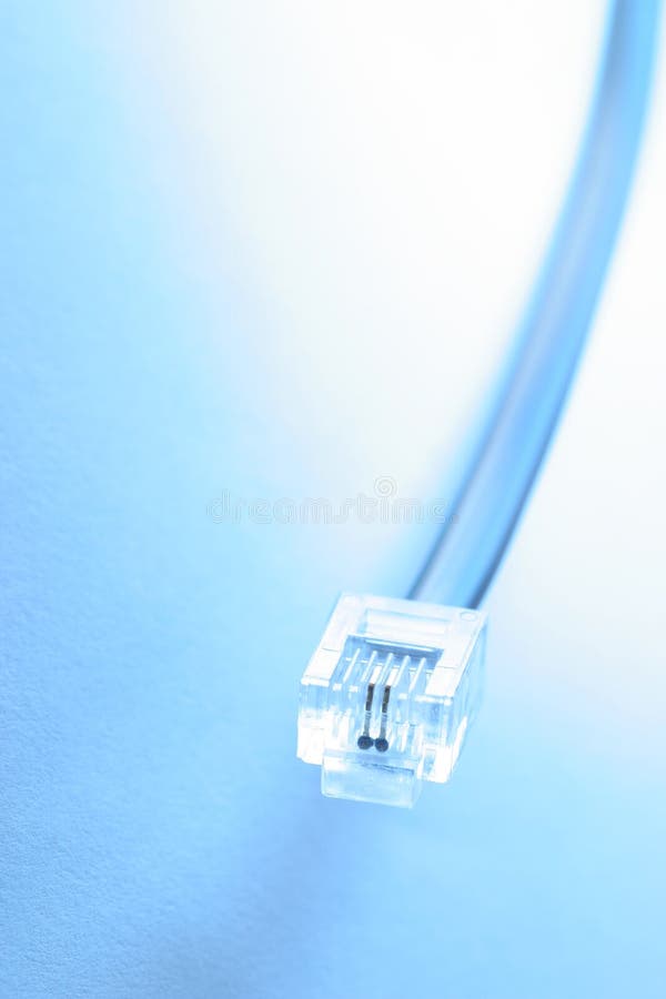 Blue Connect stock photo. Image of communication, cable - 3993848