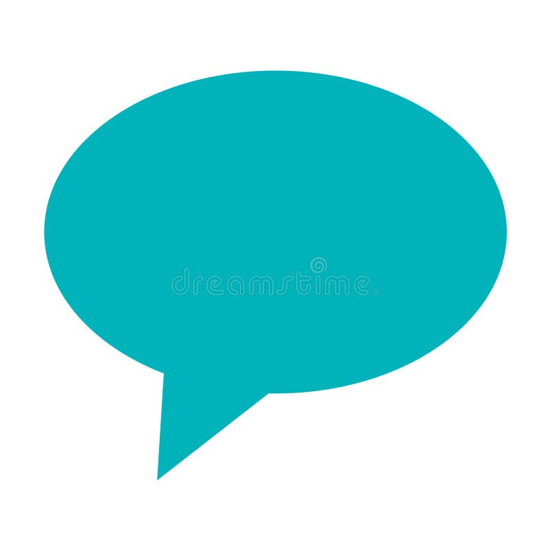 Blue conversation bubble stock image. Image of word, expression - 73306783