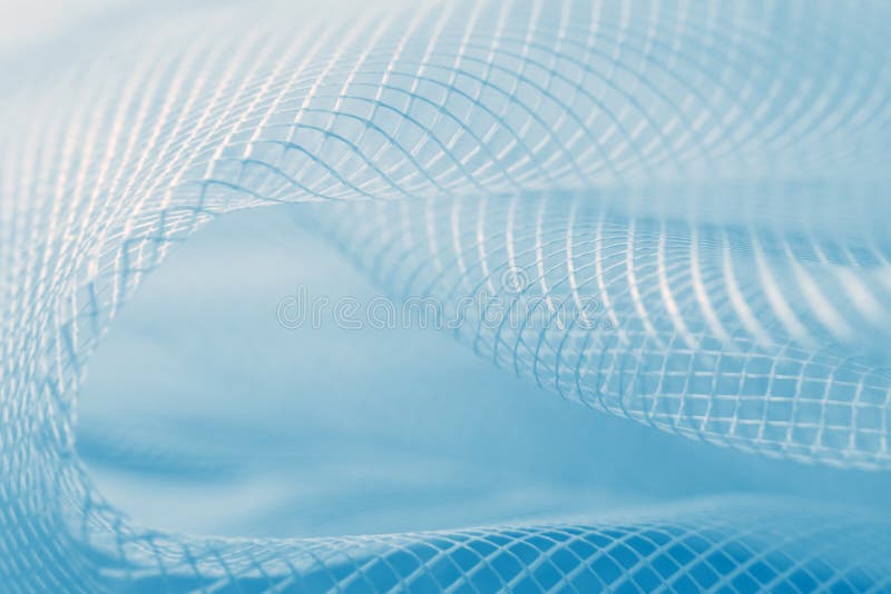Blue Cool Background, Twisted Mesh Abstraction Stock Photo - Image of ...