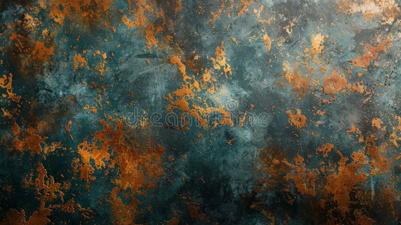 Blue and Copper Texture. Can Be Used As Background for Photography ...