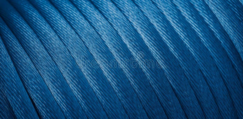 Blue Copper Wires with Visible Details. Background or Texture Stock ...