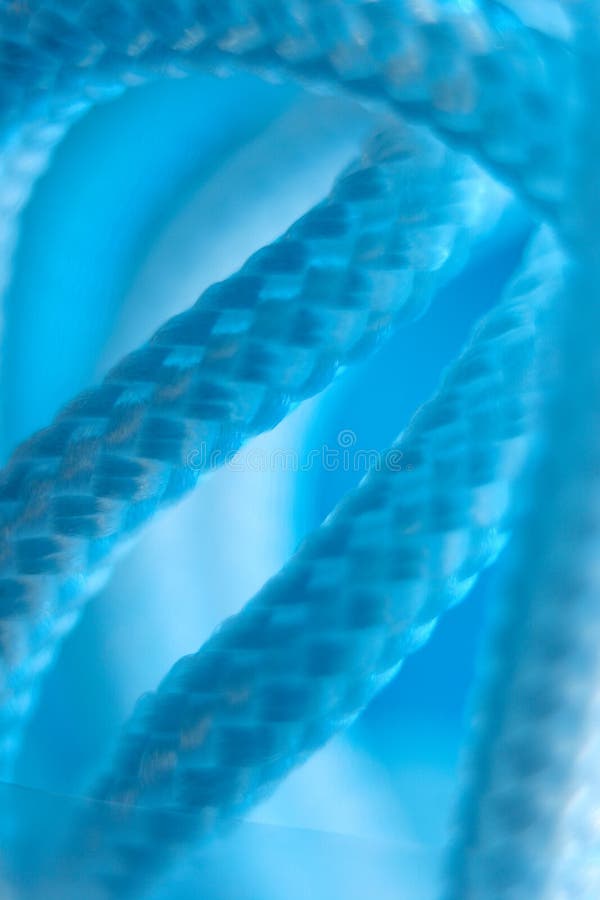 Blue cord with a knot stock photo. Image of equipment - 63207646
