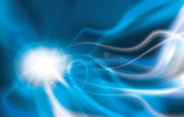 Blue Core Heating the Energy Stock Vector - Illustration of connection ...