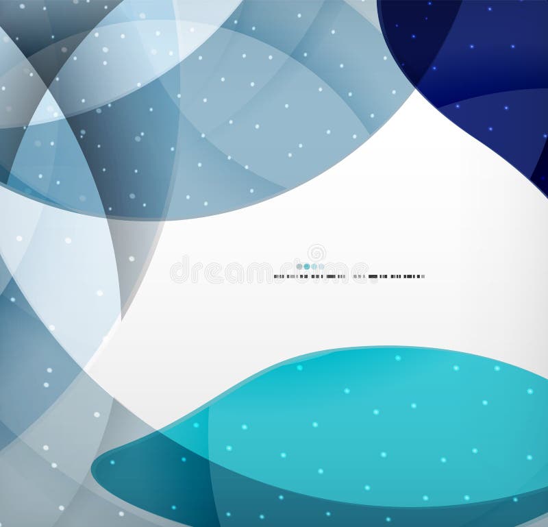 Blue Corporate Abstract Shapes Stock Vector - Illustration of artistic ...