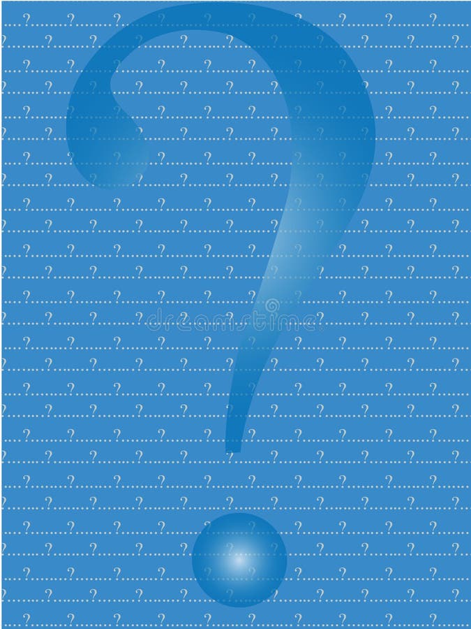 Blue Corporate Query Background Stock Vector - Illustration of business ...