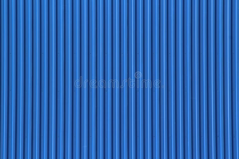 Blue Corrugated Iron Background Stock Photo - Image of blue, steel ...