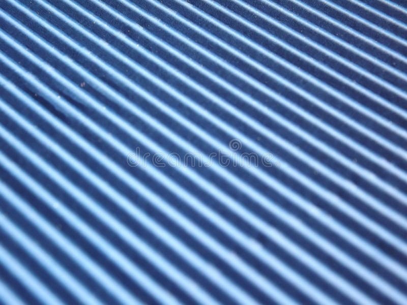 Blue Corrugated Surface with Diagonal Stripes Stock Photo - Image of ...