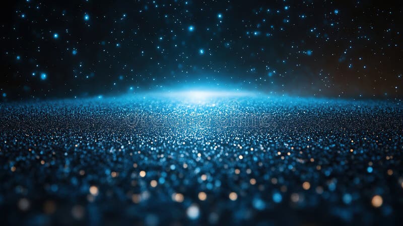 Blue Cosmic Dust Field, Starry Background, Digital Art, Website Banner ...