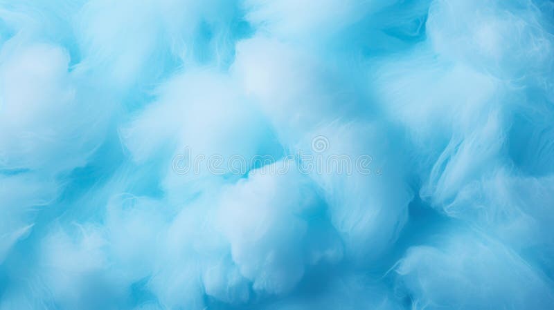 Blue Cotton Candy Background. Candy Floss Texture Stock Image - Image ...