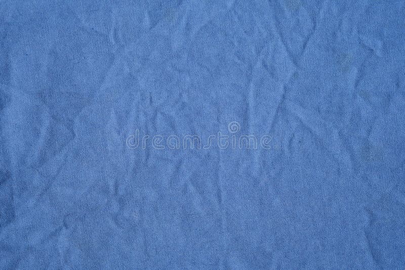 Blue Cotton Fabric Texture Background, Wrinkle Surface Textile ...