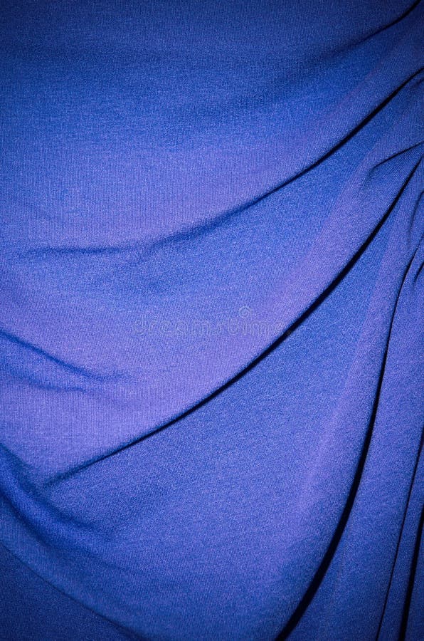 Blue cotton textile stock image. Image of close, material - 45540917