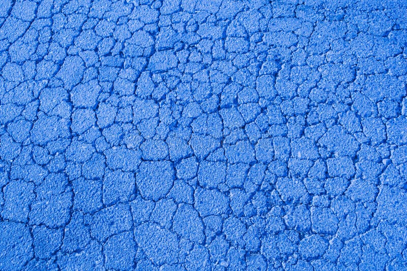 Blue Cracked Ground Textured Background Stock Image - Image of ground ...