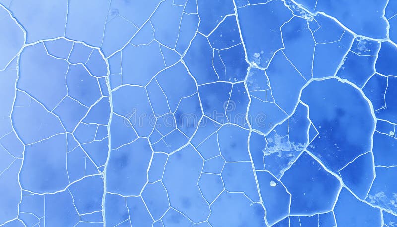 Blue Cracked Paint Texture, Abstract Background, Stock Photo ...