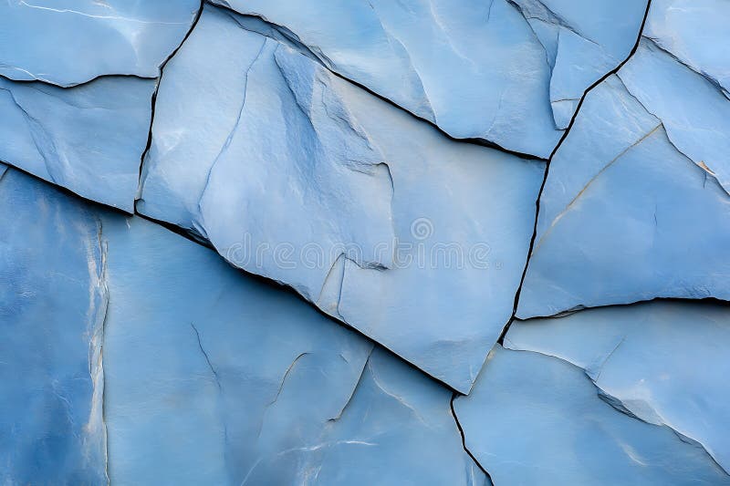 Blue Cracked Stone Texture Background - Abstract Textures Stock ...