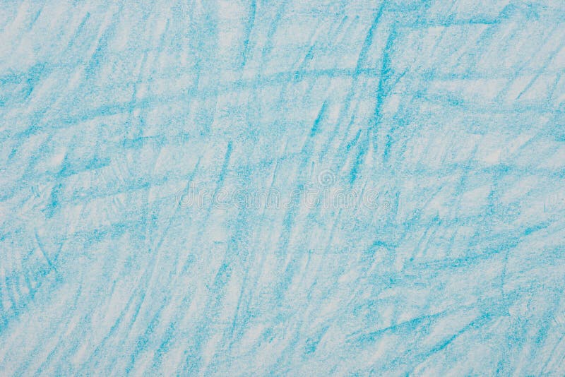 Blue Crayon on Paper Background Texture Stock Photo - Image of blue ...