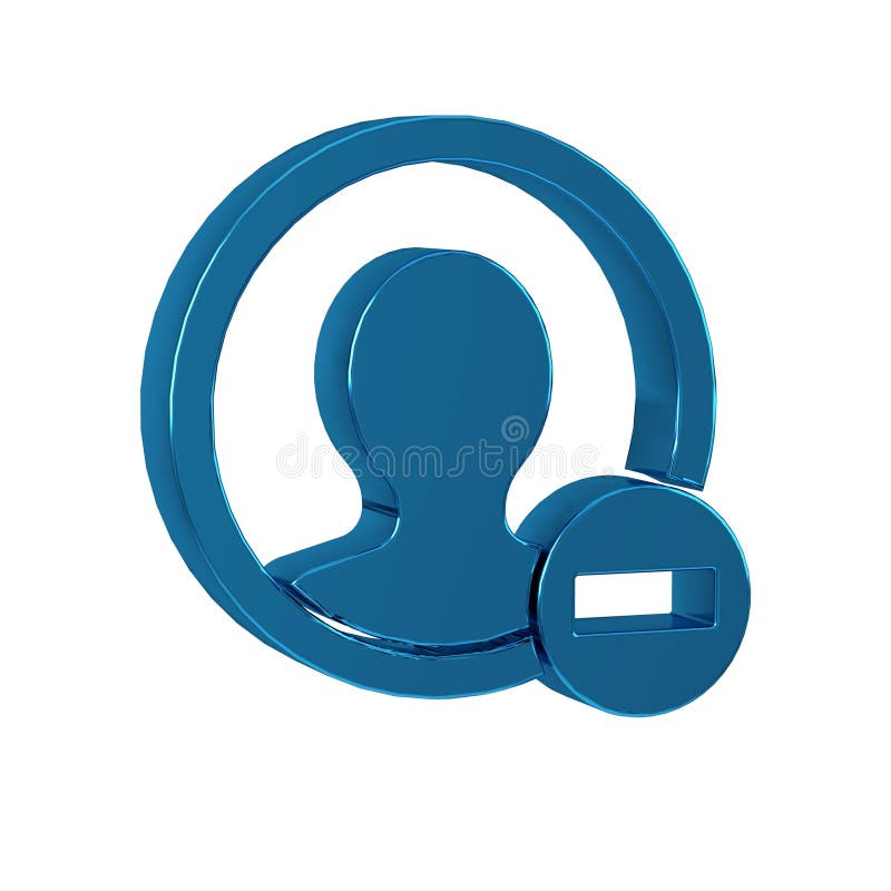 Blue Create Account Screen Icon Isolated on Transparent Background ...