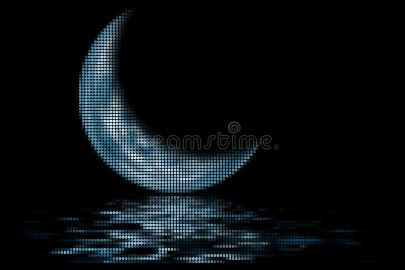 Blue Crescent Picture. Image: 4548769
